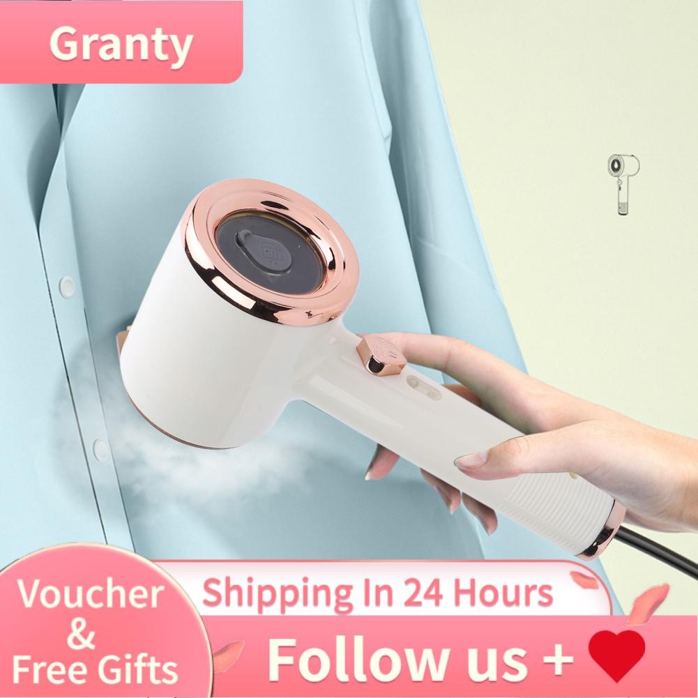 Granty Portable Steamer Iron for Clothes Handheld Mini Garment Ironing ...