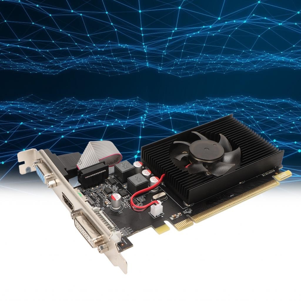 Tominihouse HD 7450 Graphics Card 2GB DDR3 Gaming 64bit GPU DirectX 11 ...