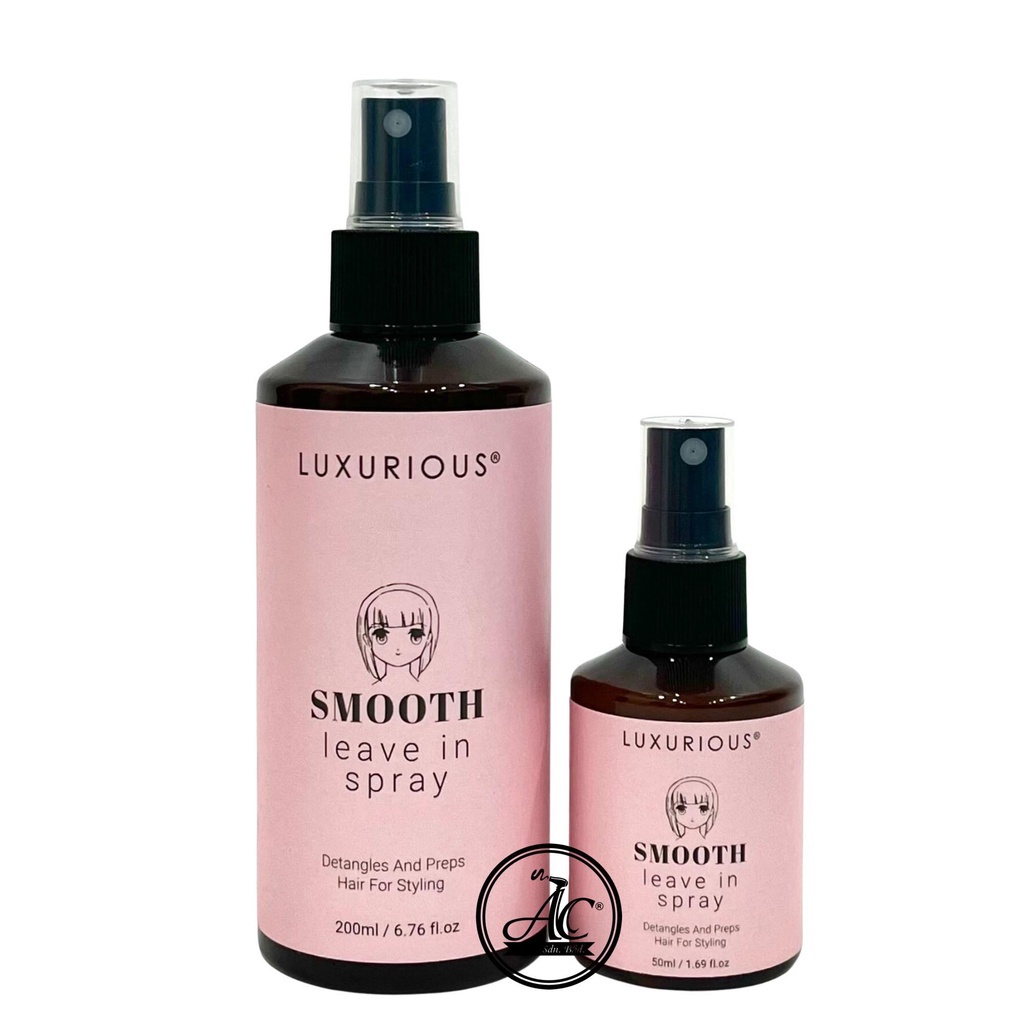 Luxurious Smooth Leave in Spray 50ml / 200ml 发廊专业 营养水 护发喷雾 Vitamin ...