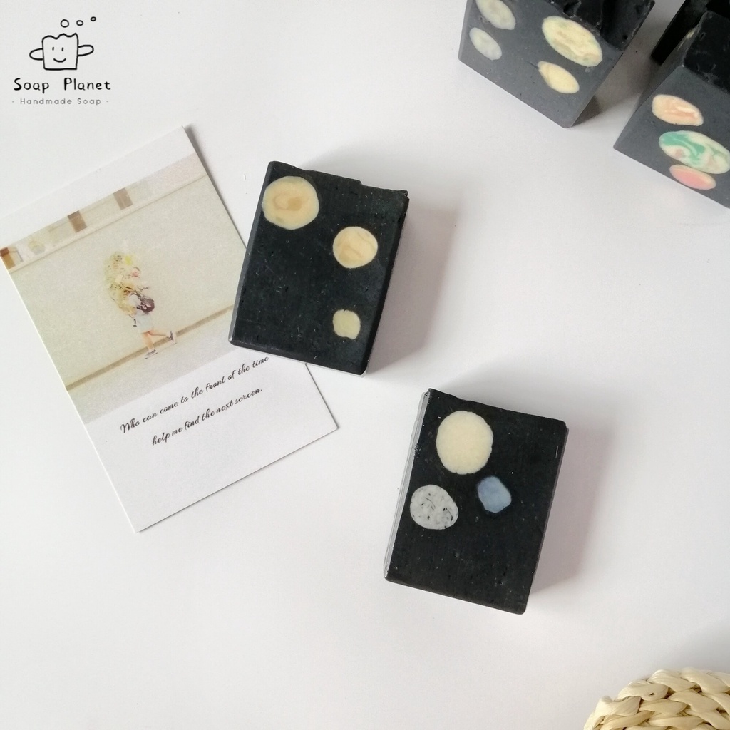 Soap Planet | Activated Charcoal Handmade Soap Hamper｜Oil control｜Clean ...