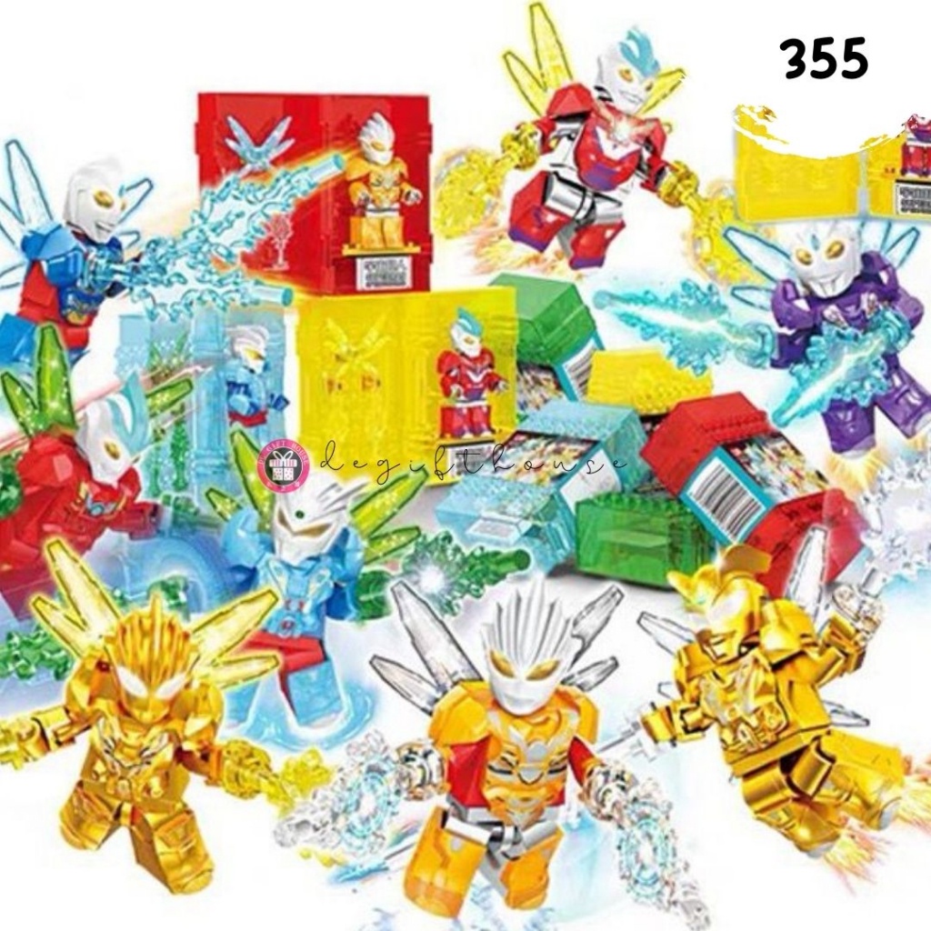 [355] Lego Toys Murah Block Toys Blind Pack Ultraman Toys Blind Bag ...