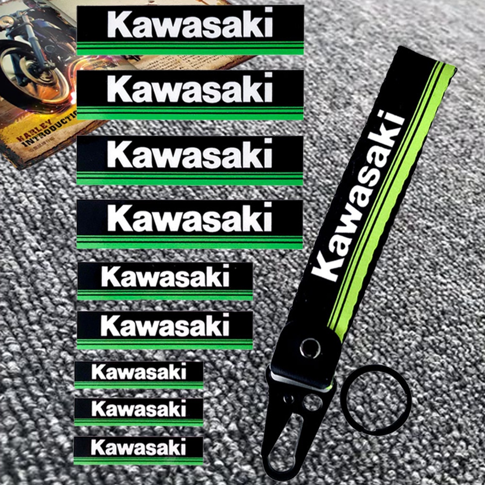 Kawasaki-Reflective Stickers for Kawasaki Car Sticker Racing Sticker ...