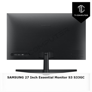 SAMSUNG 27 Inch Essential Monitor S3 S33GC LS27C330GAEXXS IPS Panel AMD ...