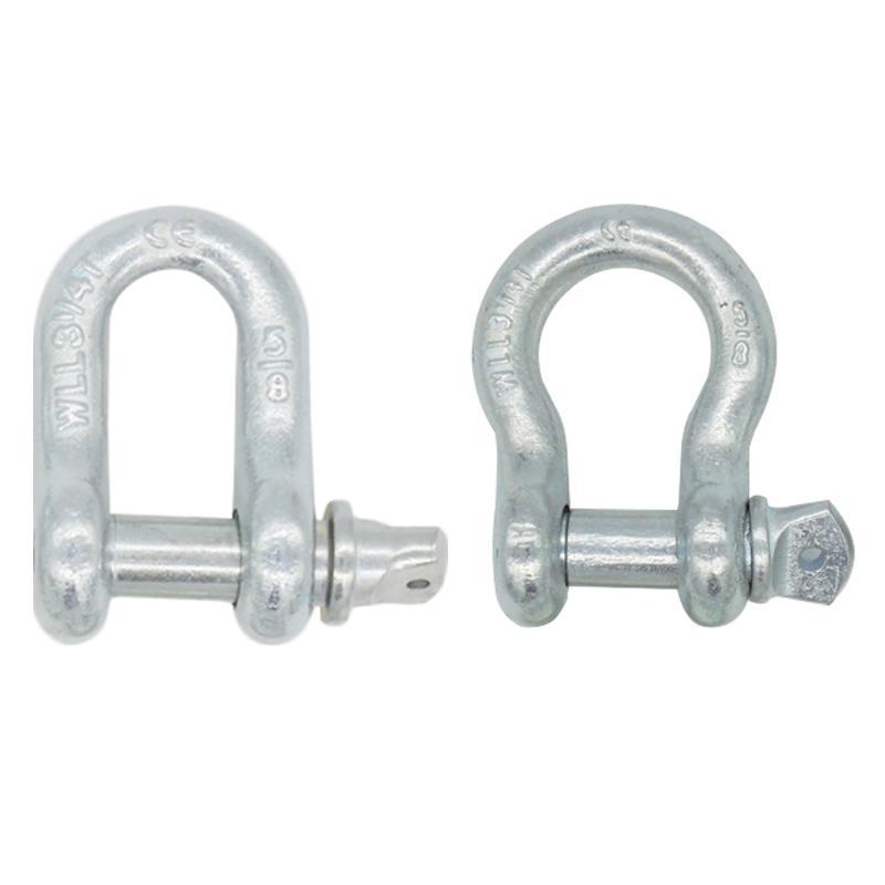 American Bow Straight Shackle High Strength D-Shaped U-Shaped Snap Ring ...