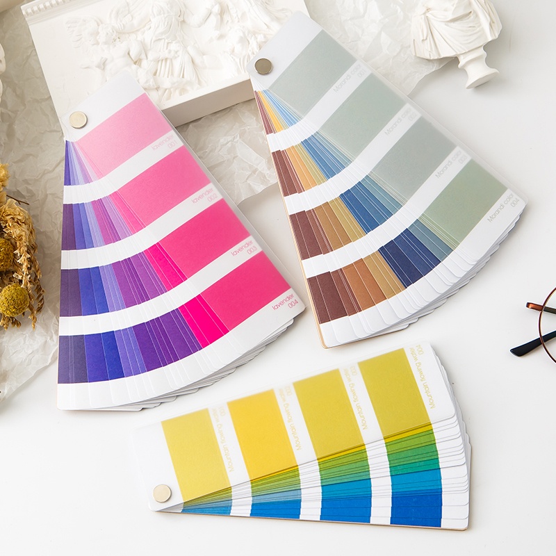 24 Sheets INS Translucent Gradient Color Label Sticky Notes Schoool ...