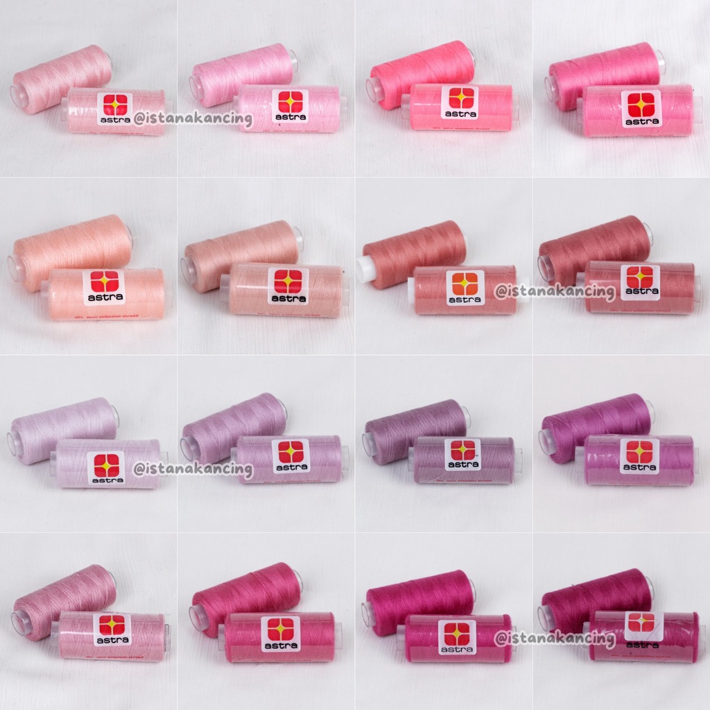 Astra Sewing Thread Original Retail Sewing Thread Premium 500yard Strip ...