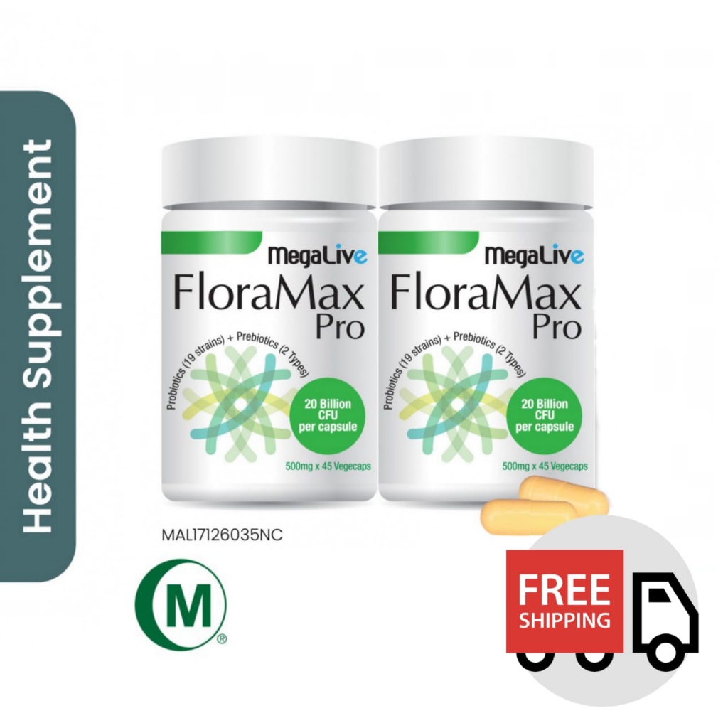 MegaLive FloraMax Pro Capsules (2 x 45'S) | Shopee Malaysia