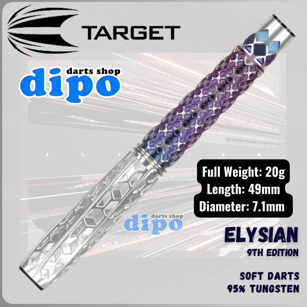 Limited 】TARGET ELYSIAN 9TH EDITION - TARGET Soft Darts | Shopee Malaysia