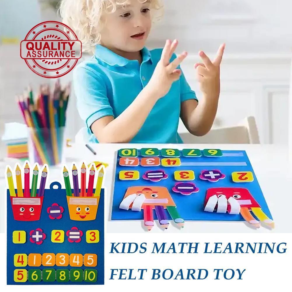 Learning Numbers Felt Board Math Games For Activity Kindergarten ...