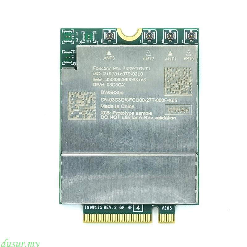 dusur7 WWAN Connector Adapter T99W175 DP-N 03C3GX Wireless Card WIFi ...