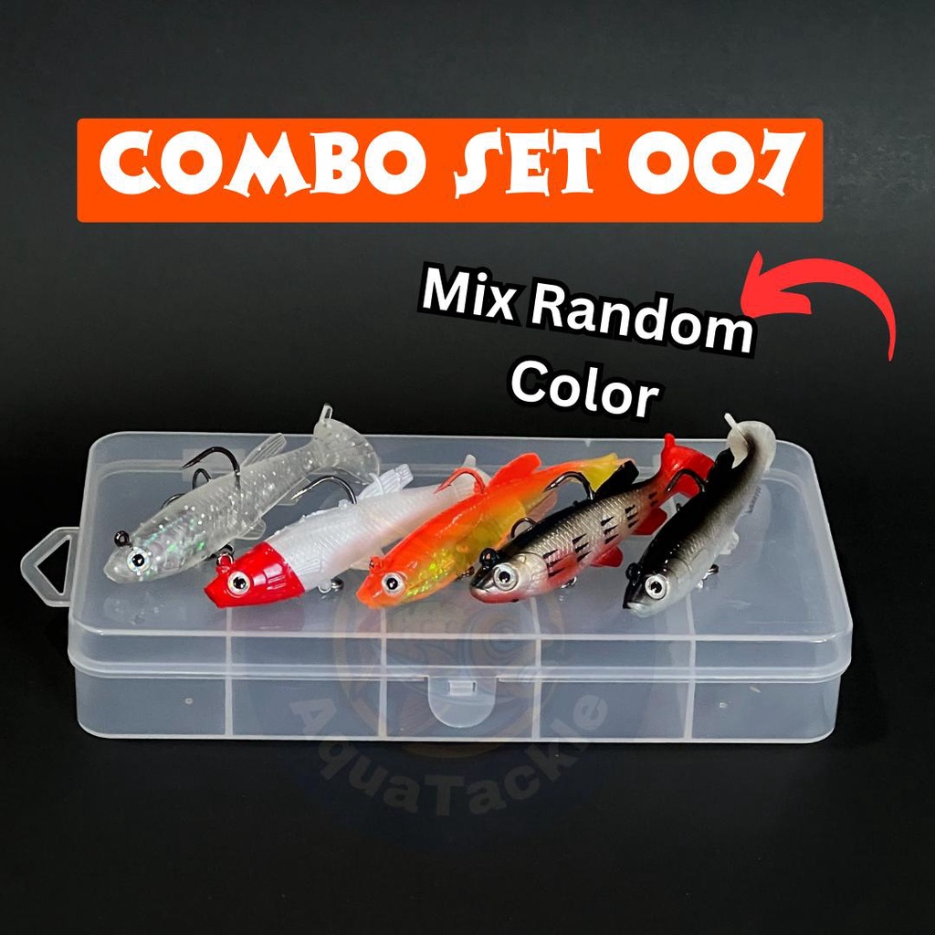 AquaTackle - 【Combo Set 007】SP Belanak Soft Plastic Lure dan Tackle Box ...