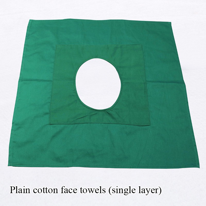 Double Eyelid Facial Hole Cloth Pure cotton disinfection surgical hole ...