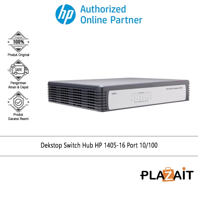 HP Desktop Switch Hub 1405-16 Port 10/100 (JD858A) | Shopee Malaysia