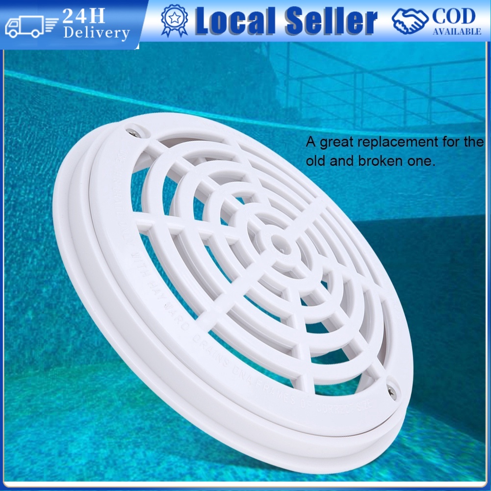 "1Pc Round Main Drain Cover swimming pool drain cover Replacement Pipe ...