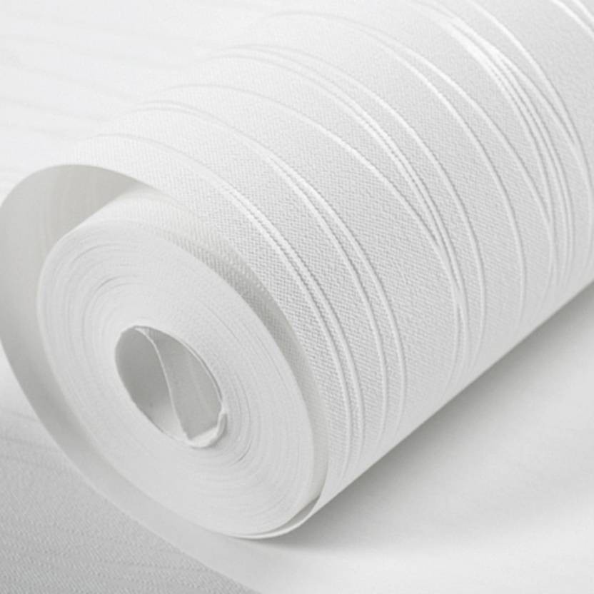 PUTIH Plain White Wall WALLPAPER PREMIUM Channel/45Cm x 9-10 Meters ...