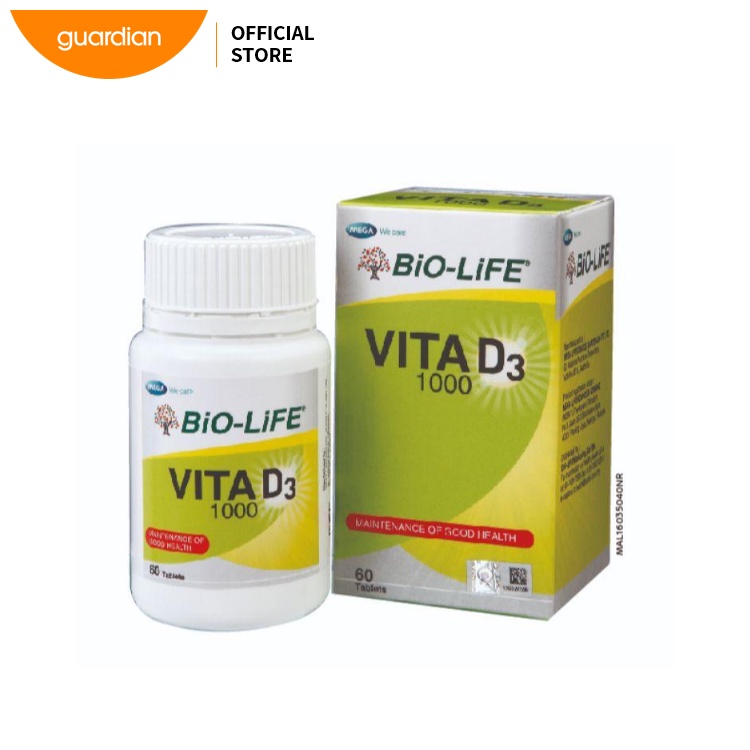 Bio-Life Vitamin D3 1000 60s | Shopee Malaysia