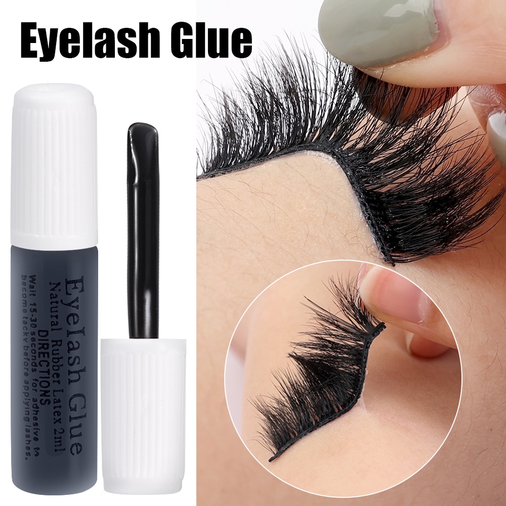Eye Lash Adhesive - False Eyelash Glue - Super Strong Hold, Clear ...