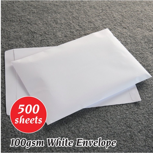 White envelope | A5 White Envelope | 100gsm A5 White Envelope | Sampul ...