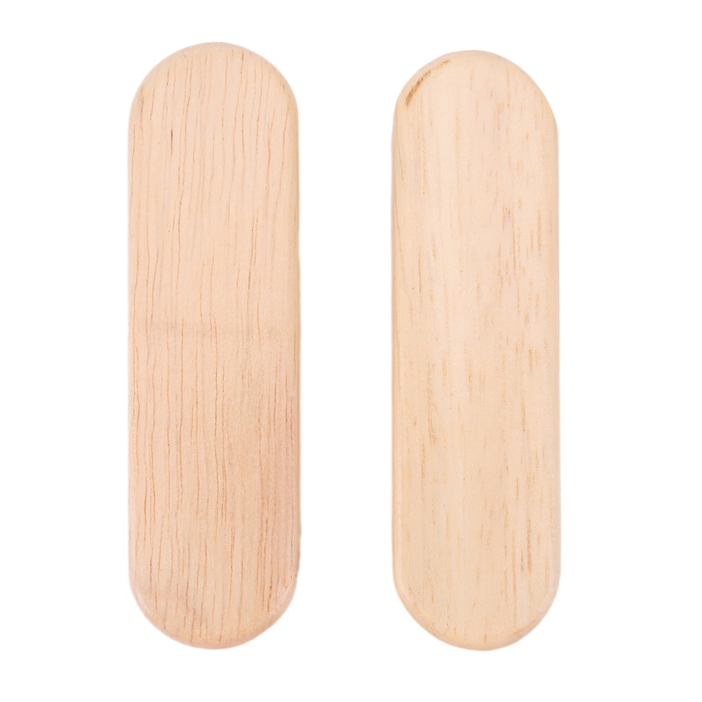 CHA 2Pcs Grill Pan Handle Solid Wood Pan Handle Heat Resistant ...