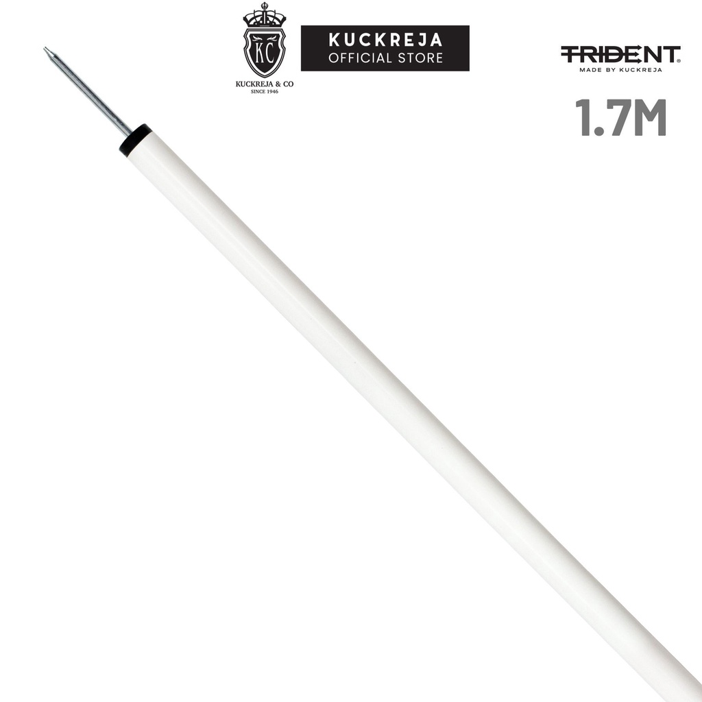 Trident Slalom Pole - 1.7m - White (32mm) | Shopee Malaysia