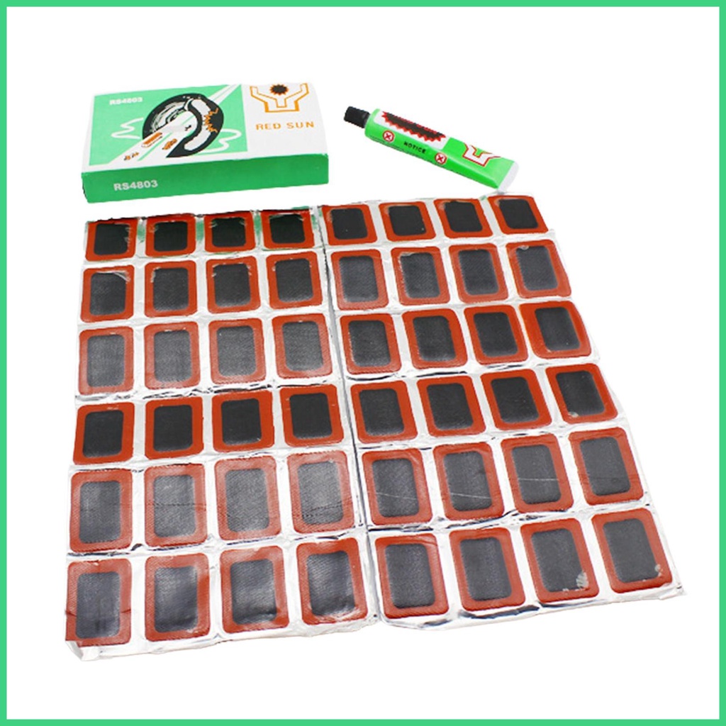 Bicycle Inner Tube Patch Flat Tire Repair Patches Kits With For Bycicle ...