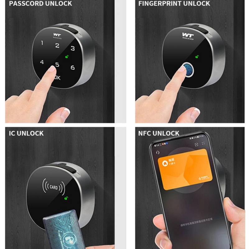 Zinc Alloy Material Smart Touch Screen Digital Mailbox Lock Keypad ...