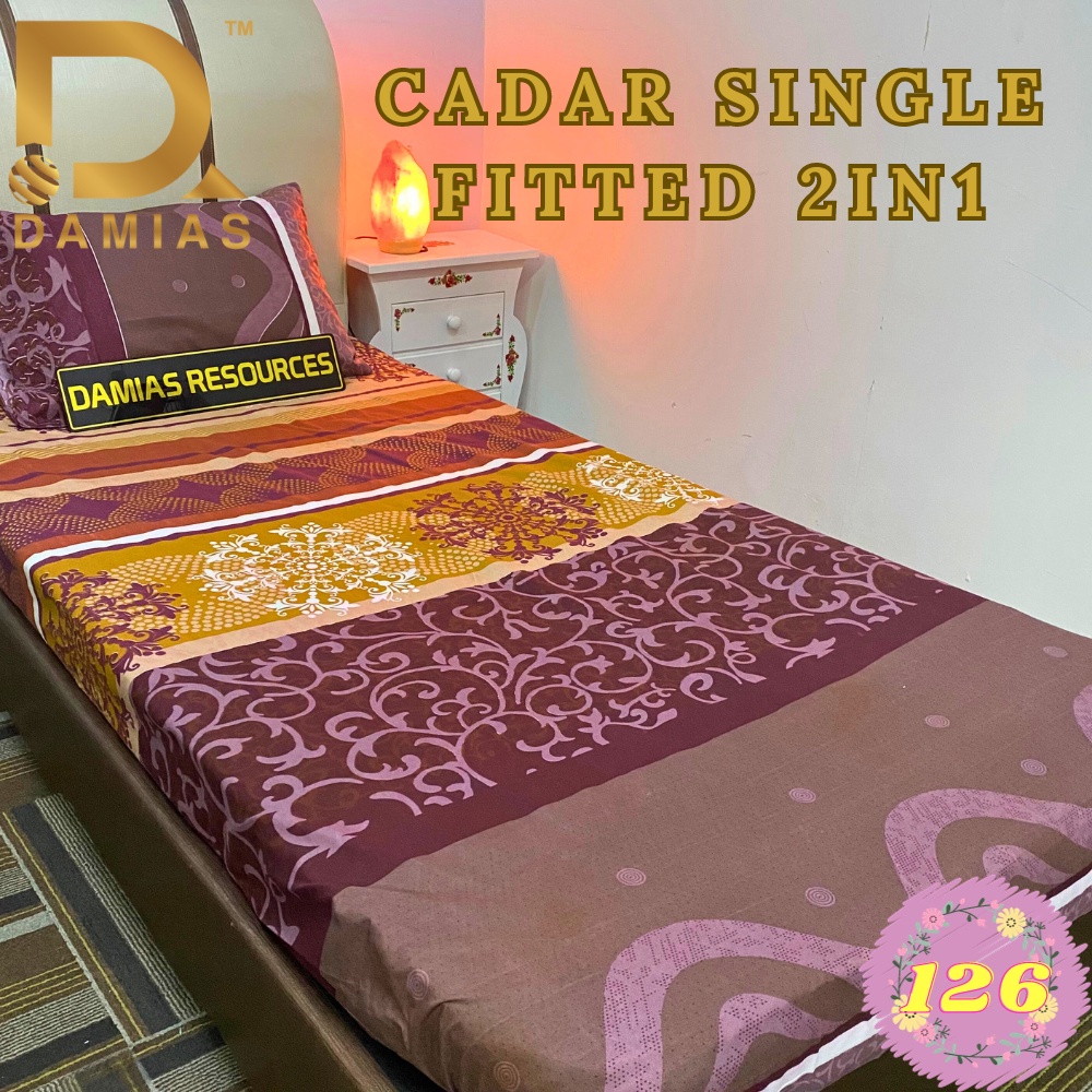 Cadar Getah Fitted Set 2 IN 1 Single Bujang Cotton Imtiaz Ready stock ...