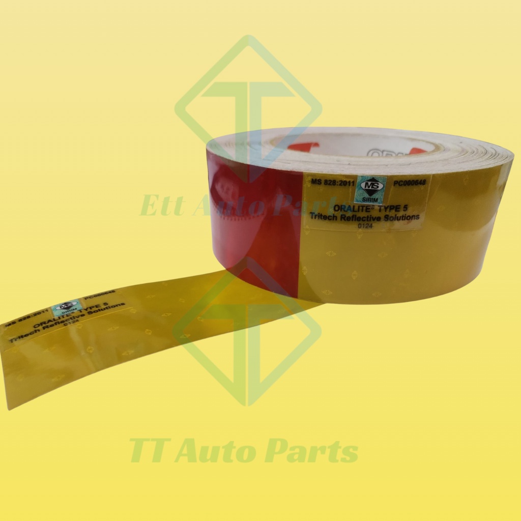 (1 Roll = 150 pcs) Lori Reflective Sticker Pelekat Reflektif Original ...