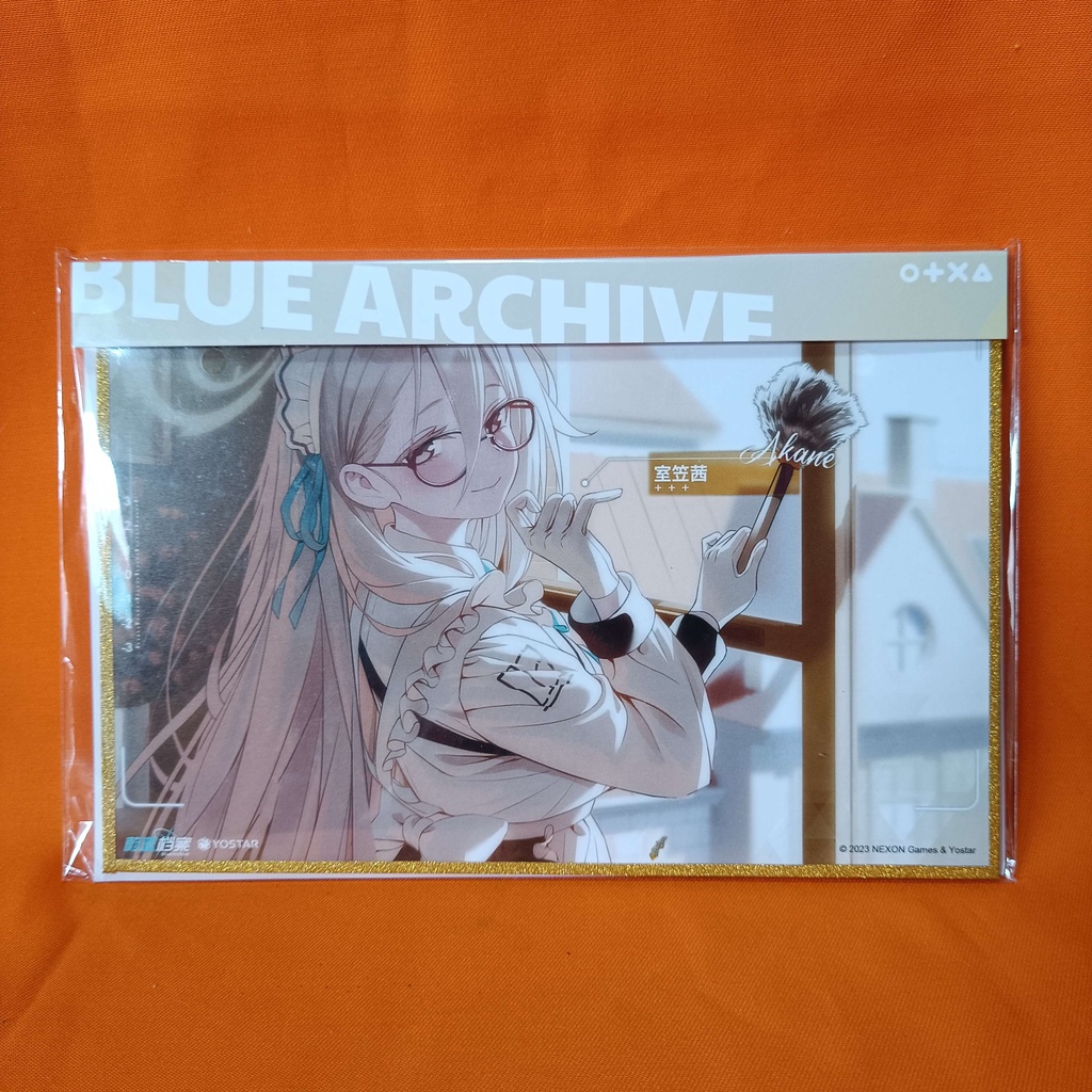 Blue Archive Millennium Murokasa Akane Recognition Lobby Shikishi ...