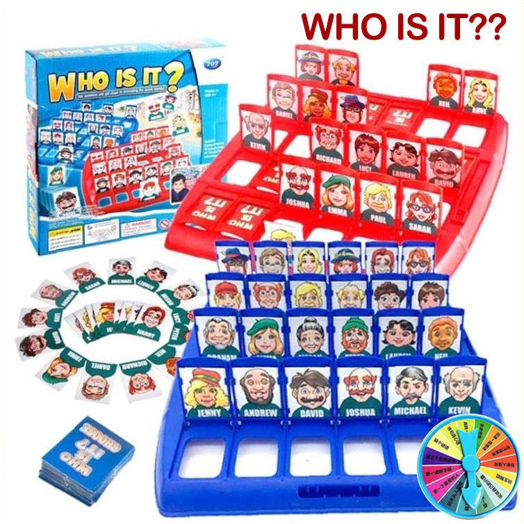 [WHO IS IT?]Board Game for Kids and Children Guess Who Is It Classic ...