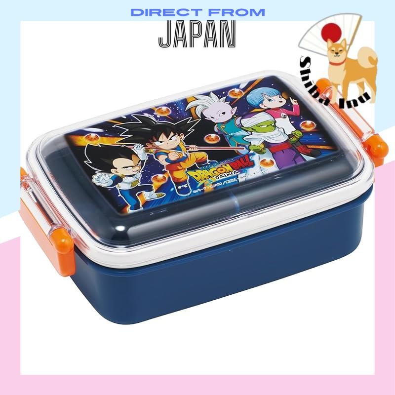Skater Children's Bento Box 1 Tier 450ml Dome-shaped, Antibacterial, Made in Japan, Dragon Ball ...