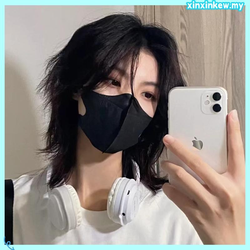 Fake hair mullet head unisex Internet celebrity Samurai head Japanese ...