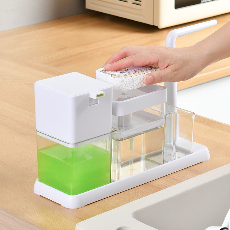 Shopee Official [Smart Storage] Sink Dishwashing Liquid Press Bottle ...