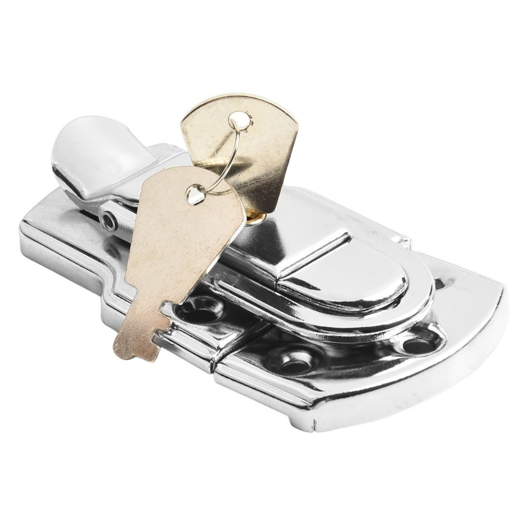 Latch Hasp Lock Latch Hasp Metal Toggle Secure Locking System Suitcase ...