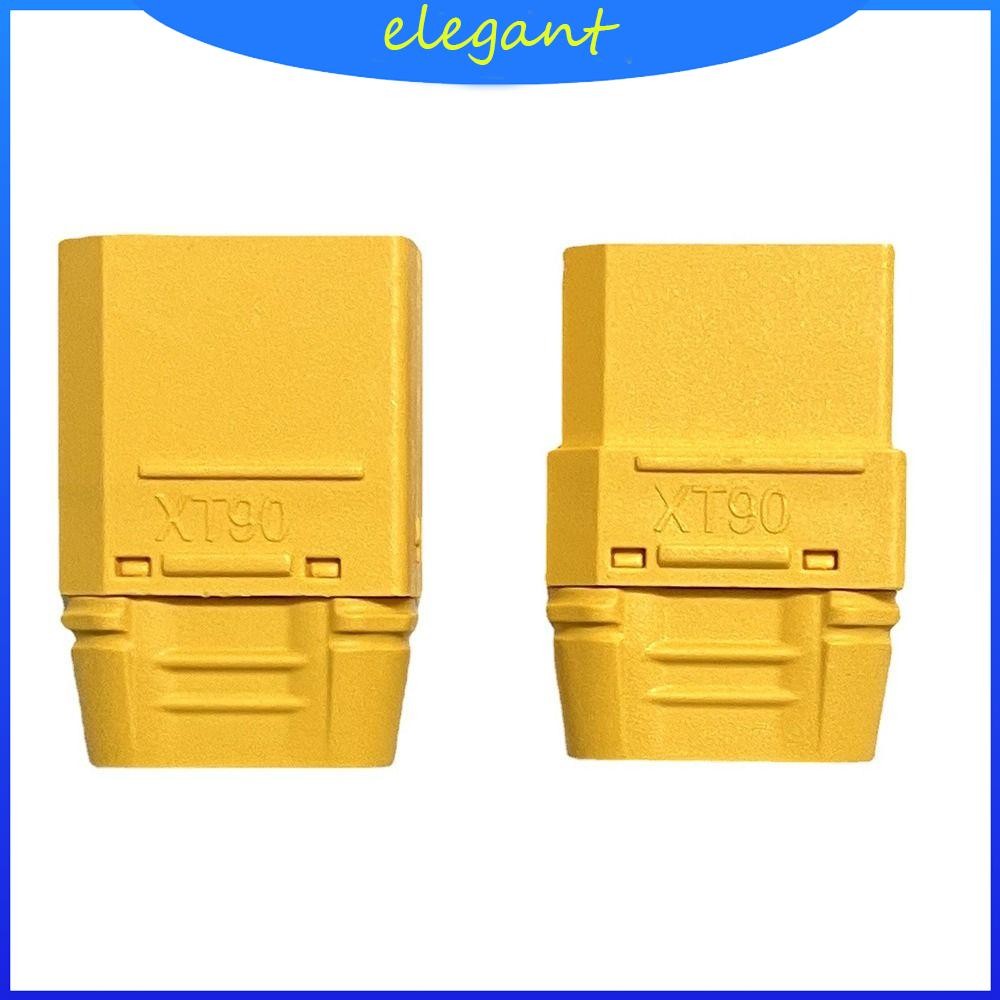 SOLIGHTER Male Bullet Connector, XT90H-M XT90H-F Female Plug, XT90 ...