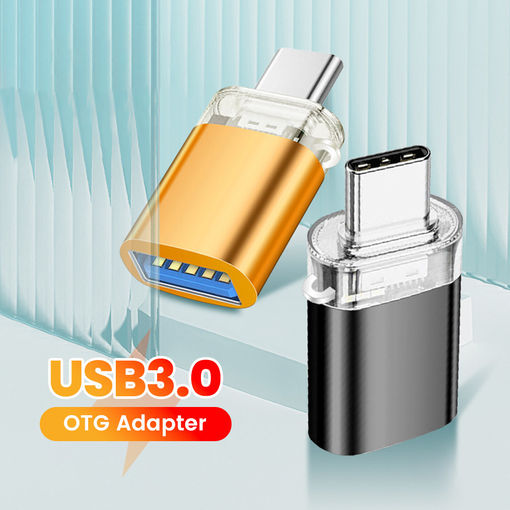 Type-C to USB3.0 otg adapter Support OTG transmission read U disk ...