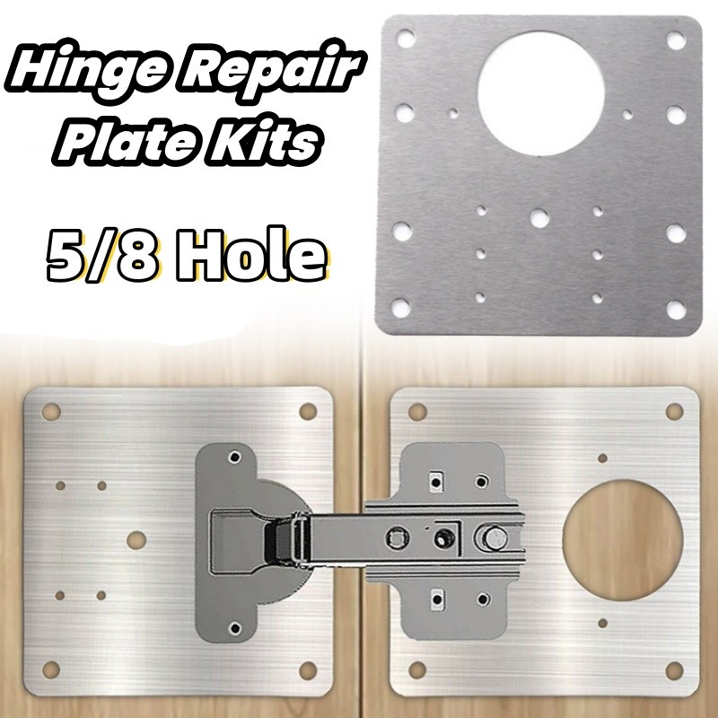 Hinge Repair Plate Kits Stainless Steel Hinge Repair Plate Cabinet ...