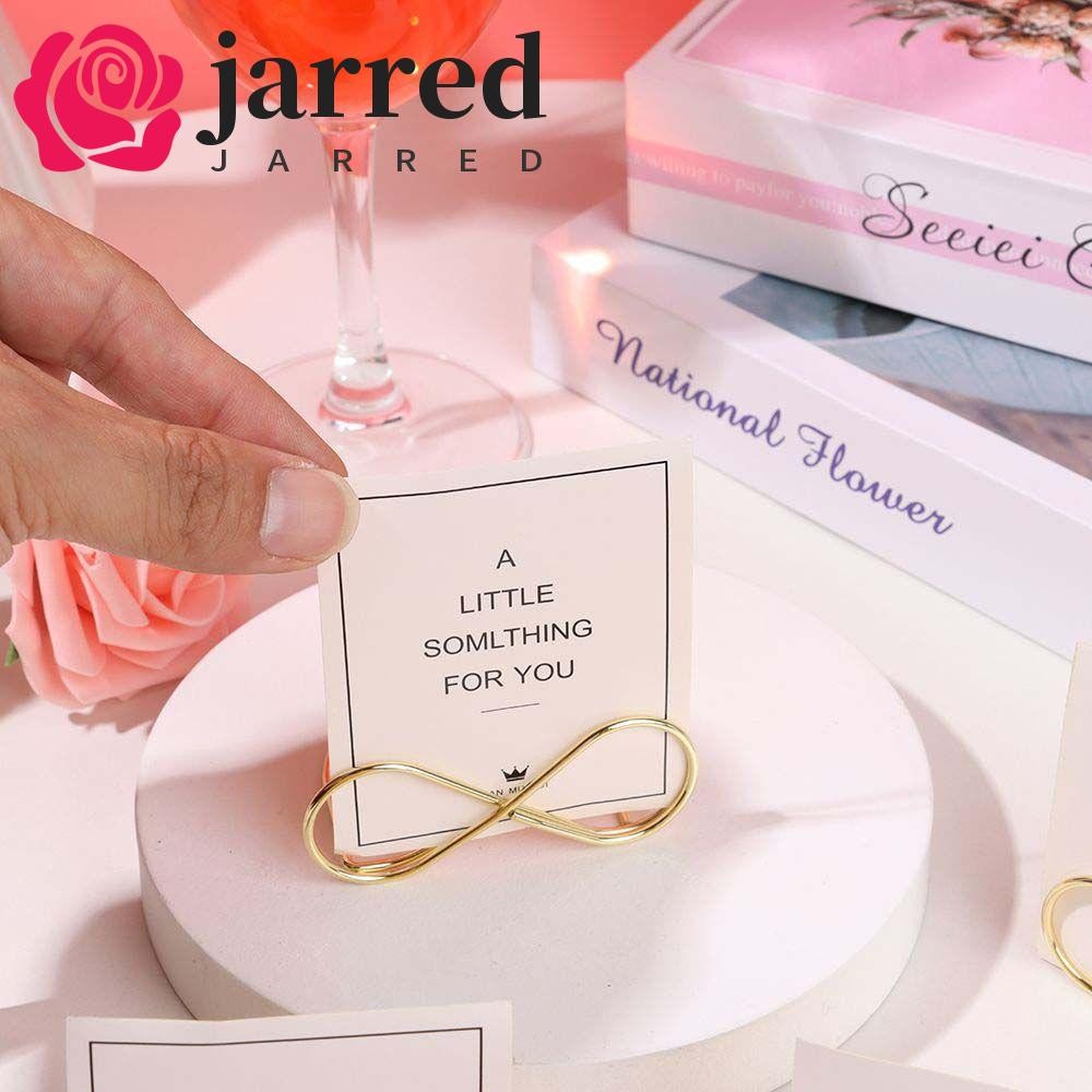 JARRED Card Holder Place Card Photos Clips Wedding Cards Stand | Shopee ...