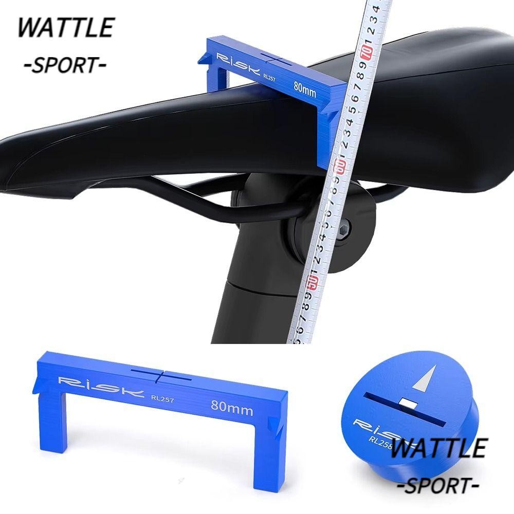 WA-SPORT Bike Measure Tool, Durable Plastic Cushion Fitting Adjustment ...