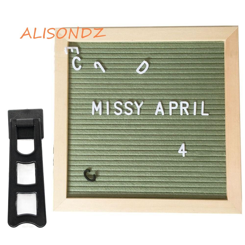 ALISONDZ Felt Letter Board, Plastic Stand Letters Set Changeable ...