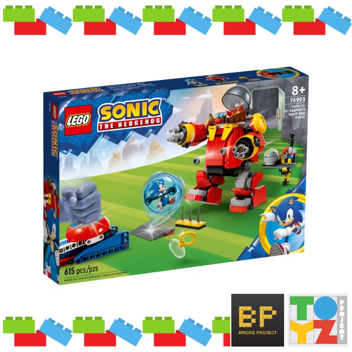 Lego 76993 Sonic - Sonic vs. Dr. Eggman's Death Egg Robot | Shopee Malaysia
