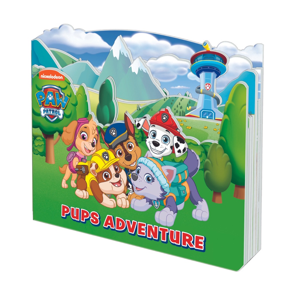 Paw Patrol Pups To The Rescue Tabbed Board Book (Hardcover) For ...