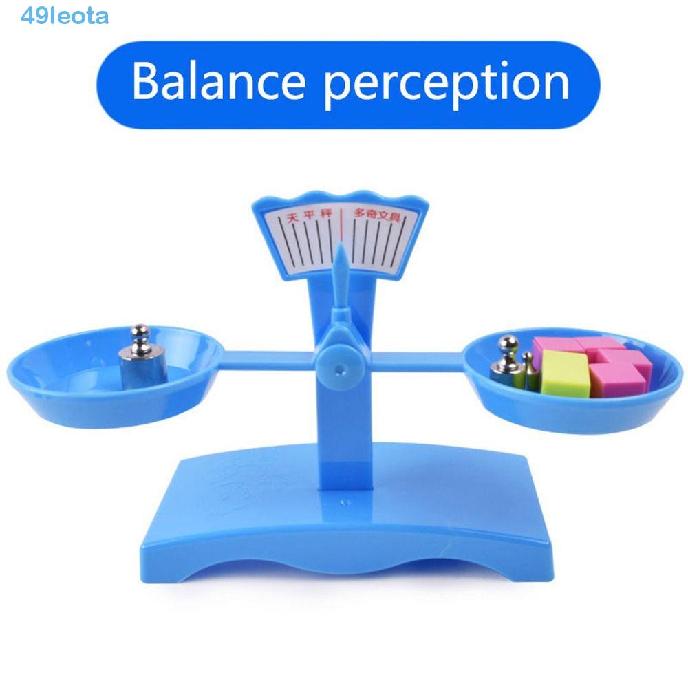 LEOTA Balance Scales Toy, With Tray School Teaching Aids, Interesting ...