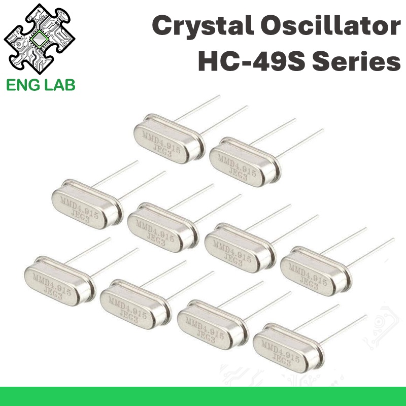 ENGLAB★5PCS Kit Version, DIP Quartz Crystal Oscillator, 6M/8M/12M, Crystal Resonators Oscillator ...