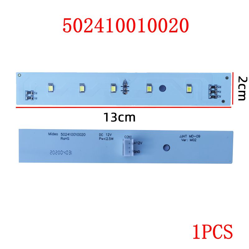 502410010020 DC12V For Midea Refrigerator LED LAMP Light Strip Display ...