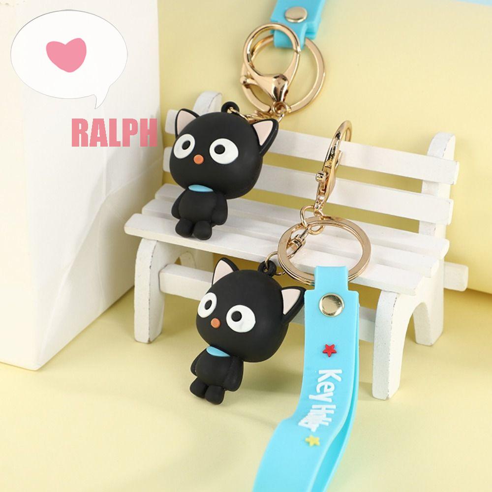 RALPH Chococat Cat Bag Keychains, Chococat Black Cat Plush Chococat Cat ...