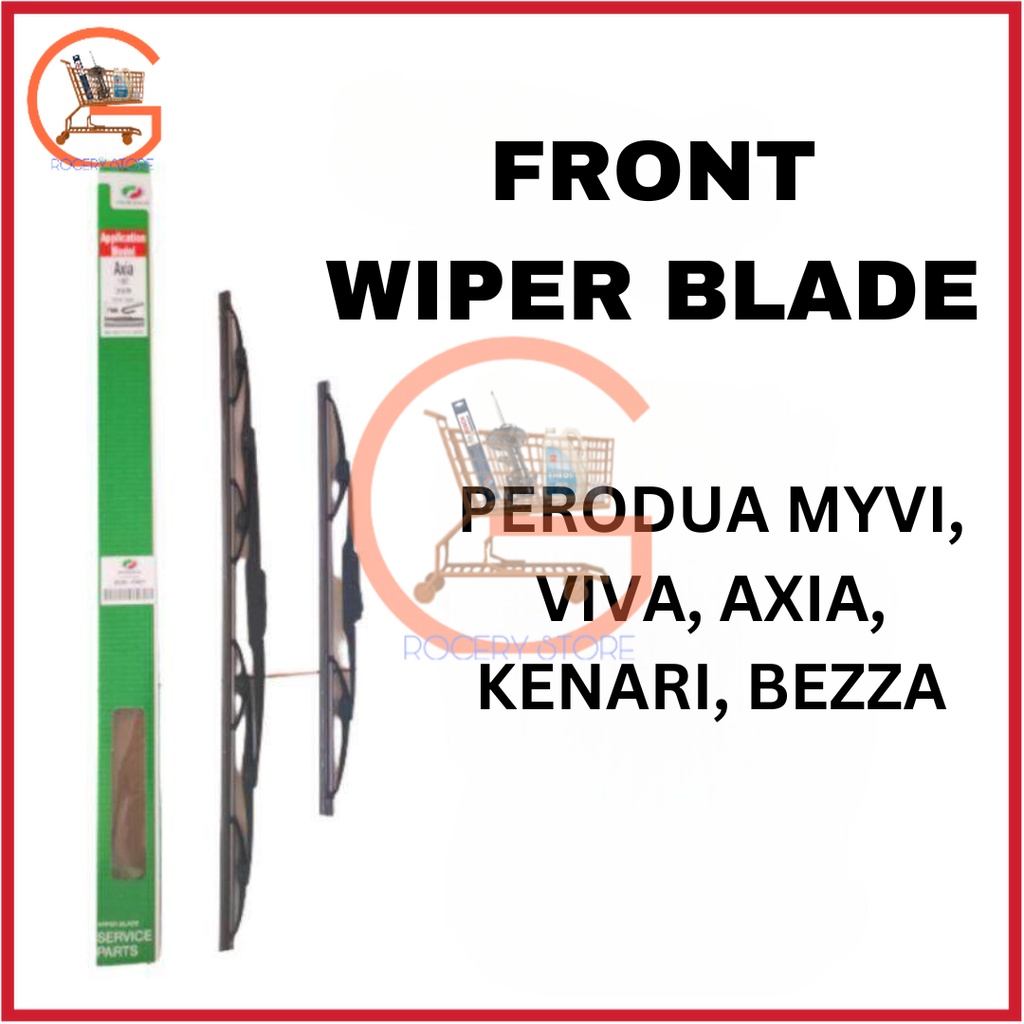 WIPER BLADE ORIGINAL PERODUA VIVA MYVI 2005-2017 AXIA BEZZA KENARI ...