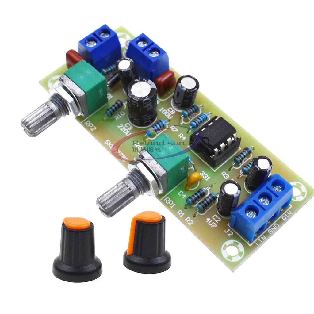 High-precision Single supply low pass filter board subwoofer preamp ...