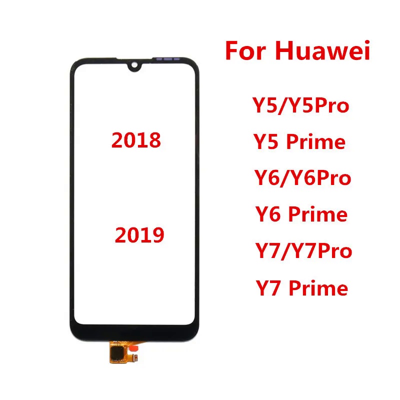 Outer Screen For Huawei Y6S Y5 Y6 Y7 Pro Prime 2018 2019 Digitizer ...