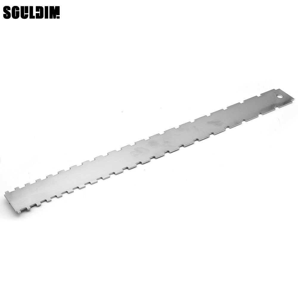 Guitar Neck Notched Straight Edge Ruler Guitar Neck Notched Ruler Fret ...